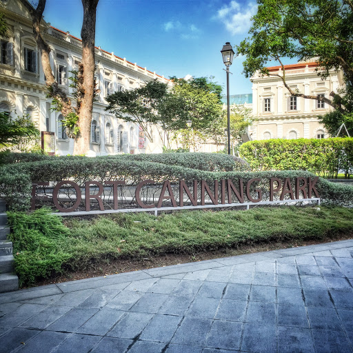 Fort Canning Park (National Museum Entrance): Ingress portal