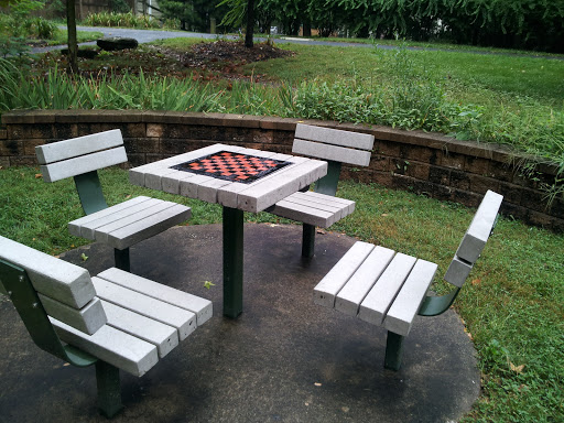 Lakeland Community Park Chess Table: Ingress portal