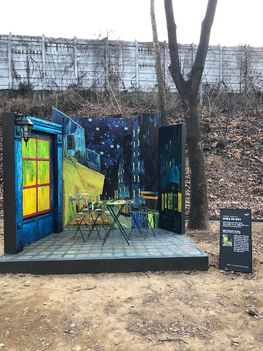 길마중길 명화갤러리-아를르의 포룸 광장의 카페 테라스-: Ingress portal