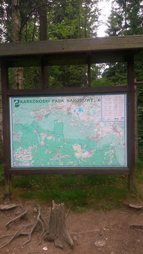 Mapa Karkonoskiego Parku Narodowego: Ingress portal
