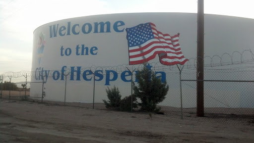City of Hesperia Welcome Sign: Ingress portal